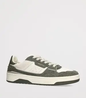 Axel Arigato Clay Suede Low-top Sneakers - Green