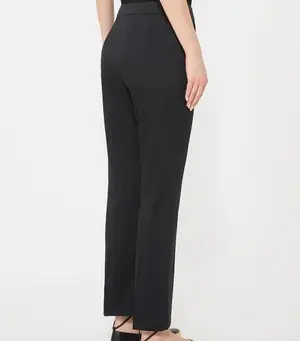 Max Mara Cotton-blend Straight Trousers