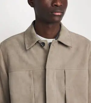Rag & Bone Suede Panelled Jacket