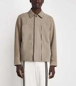 Rag & Bone Suede Panelled Jacket