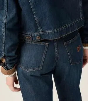 Miu Miu Straight Leg Jeans