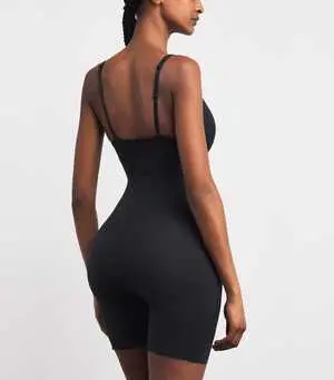 SKIMS Ultimate Padded Mid-thigh Bodysuit