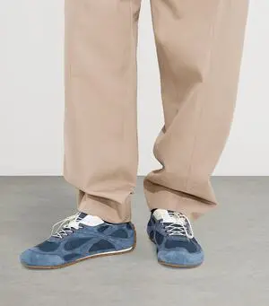 Bottega Veneta Orbit Flash Sneakers - Blue