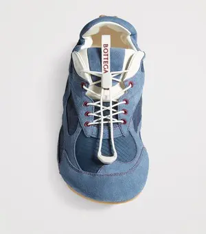 Bottega Veneta Orbit Flash Sneakers - Blue