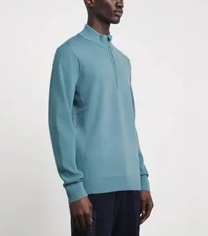 Kjus Merino Wool-blend Walker Half-zip Sweater