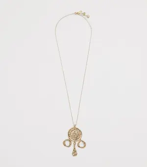Rixo Plated Zahra Pendant Necklace