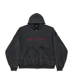 Balenciaga Zip Up Sweatshirts Hoodies For Men