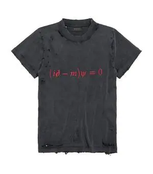 Balenciaga Cotton Dirac Formula T-shirt