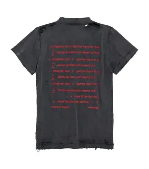 Balenciaga Cotton Dirac Formula T-shirt