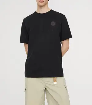 Burberry Cotton Sun T-shirt - Black