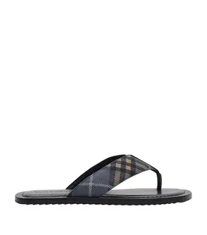 Burberry Checked Sandals For Men
