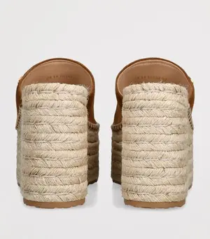 GIANVITO ROSSI Suede Wedge Sandals