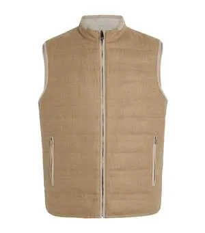 Corneliani Reversible Padded Gilet