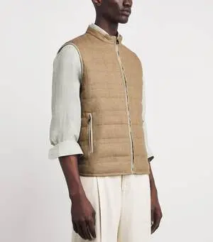 Corneliani Reversible Padded Gilet