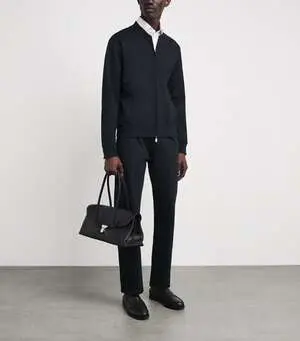 Corneliani Cotton-blend Jacket - Navy
