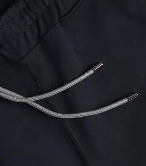 Corneliani Cotton-blend Sweatpants - Navy