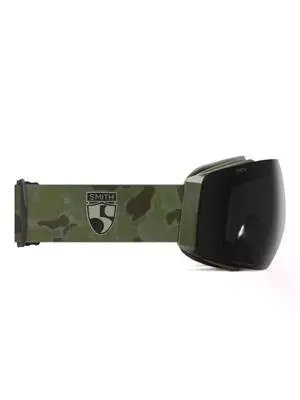 SMITH I/o Mag Camouflage-strap Goggles - Green