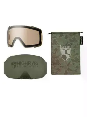 SMITH I/o Mag Camouflage-strap Goggles - Green