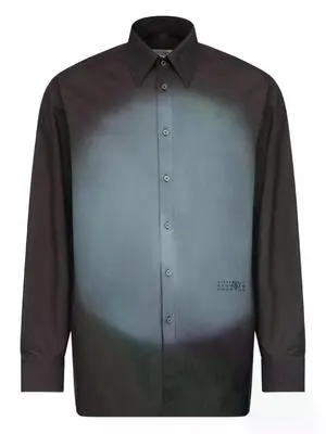MAISON MARGIELA Buttoned Long-sleeved Shirt - Black