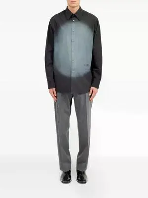 MAISON MARGIELA Buttoned Long-sleeved Shirt - Black