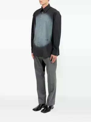 MAISON MARGIELA Buttoned Long-sleeved Shirt - Black
