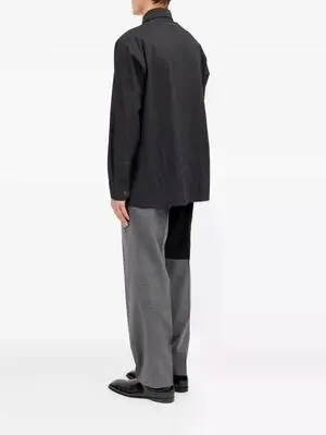 MAISON MARGIELA Buttoned Long-sleeved Shirt - Black