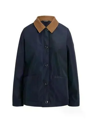 Ralph Lauren Collared Barn Coat - Blue