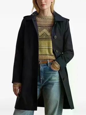 Ralph Lauren Hooded Button-up Coat