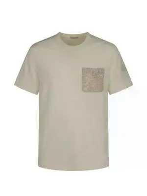 Moncler Paisley-pocket Cotton T-shirt