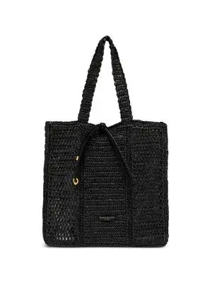 GIANNI CHIARINI Nefeli Crochet Drawstring Tote Bag