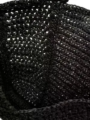GIANNI CHIARINI Nefeli Crochet Drawstring Tote Bag