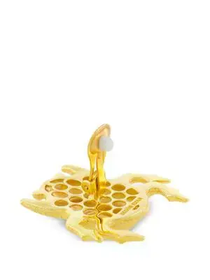 Begum Khan Insect-motif Clip-on Earrings