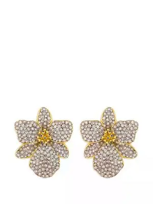 Begum Khan Singapore Orchids Earrings - Gold