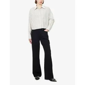 Rag & Bone Marin Stripe Cotton Shirt - Crmst