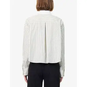 Rag & Bone Marin Stripe Cotton Shirt - Crmst