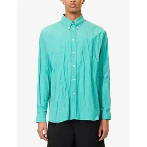 WILLY CHAVARRIA Veterano Long-sleeve Cotton-blend Shirt
