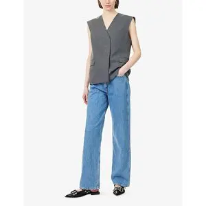 Rag & Bone Logan Wide-leg Denim Jeans