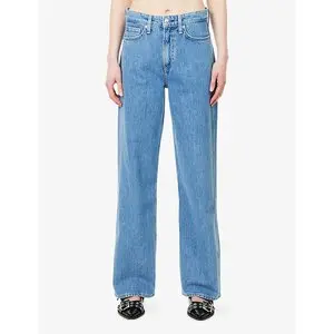 Rag & Bone Logan Wide-leg Denim Jeans