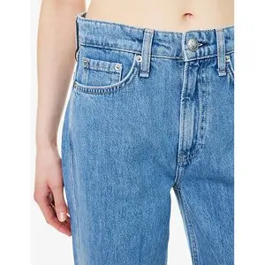 Rag & Bone Logan Wide-leg Denim Jeans