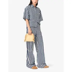 Maje Striped Woven Shirt