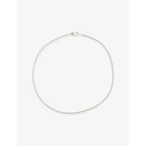 Tateossian Serpente Rhodium-plated Sterling Chain Bracelet - Silver