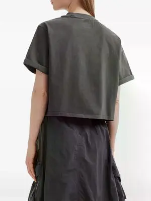 Izzue Cut-out Detail T-shirt - Grey