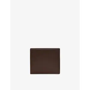 Polo Ralph Lauren Logo-embossed Leather Billfold Wallet - Dark Brown