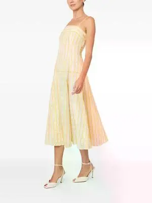Rosie Assoulin Drop Me A Note Dress - Yellow