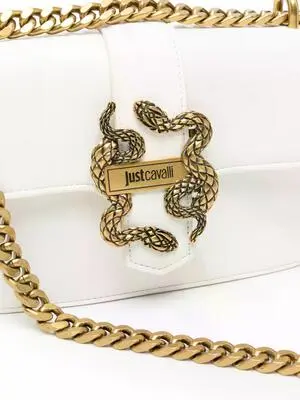 Just Cavalli Snake-detail Shoulder Bag