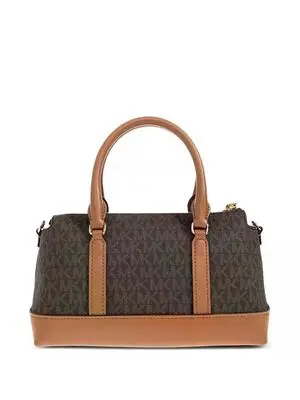 Michael Kors Small Andie Logo-charm Tote - Brown