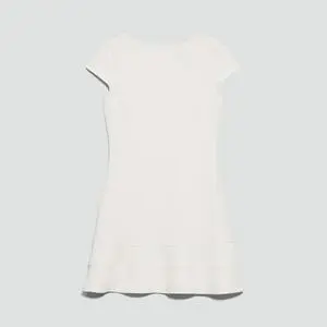 Theory Tiered Mini Dress - Rice