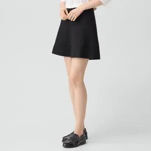 Theory Tiered Flare Mini Skirt