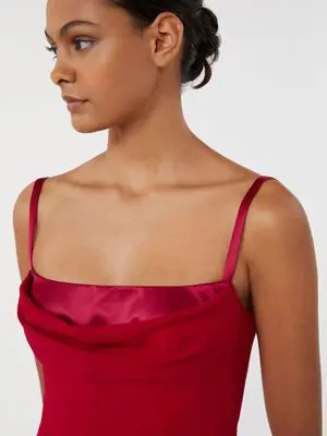 Max Mara Cady Midi Dress - Geranium