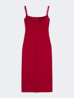 Max Mara Cady Midi Dress - Geranium